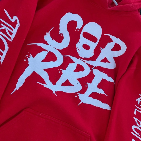 Gildan | Shirts | Sob X Rbe Red Limited Edition Hoodie | Poshmark